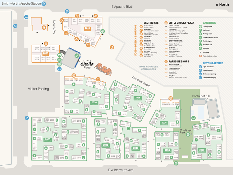 Tempe Map | Culdesac